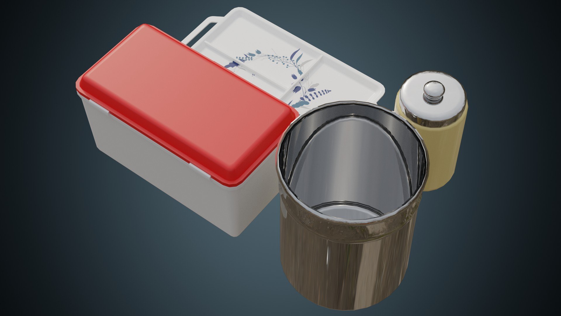 Medical Containers 1 Basic model - TurboSquid 2135483