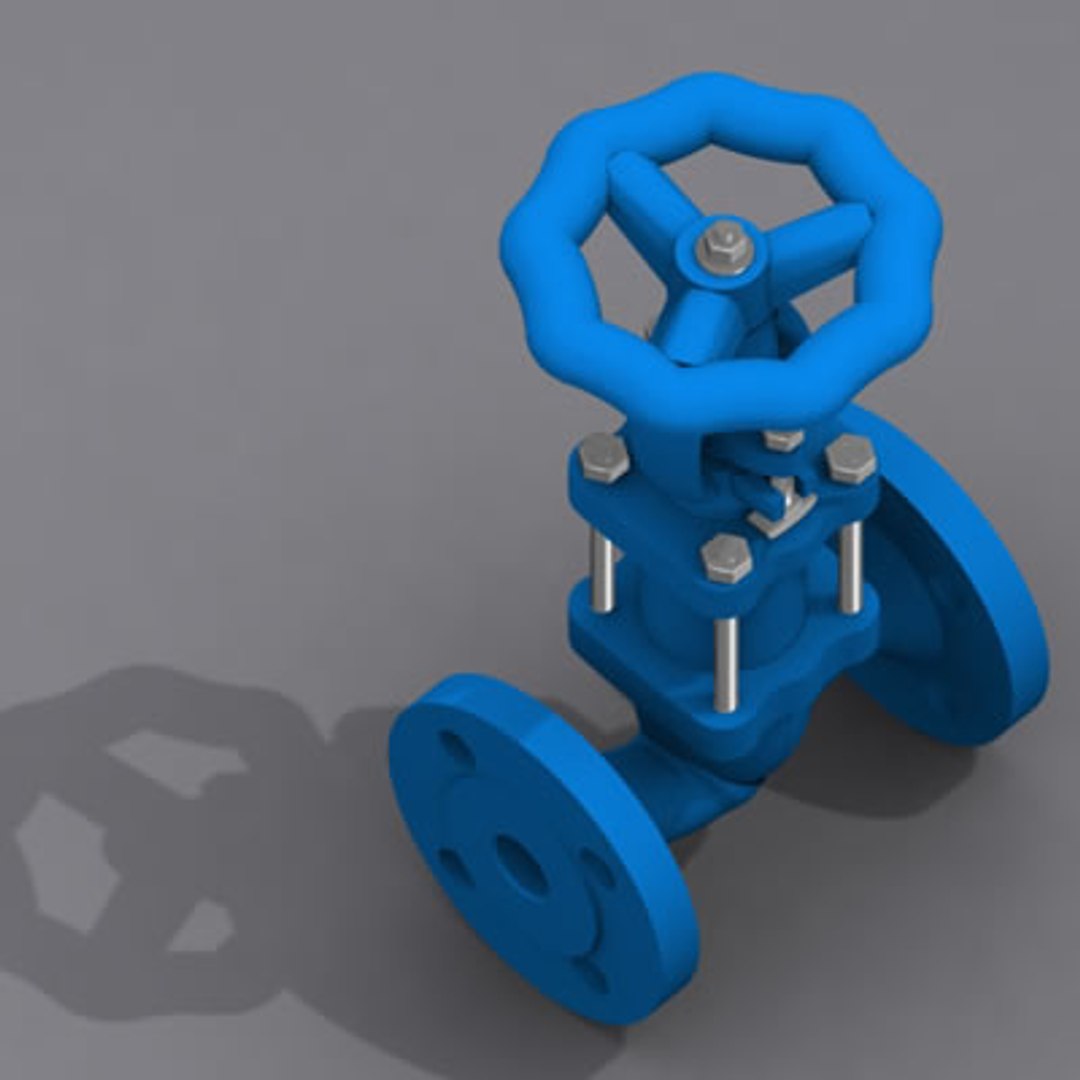 3d Model Valve Bellows Sealed Globe