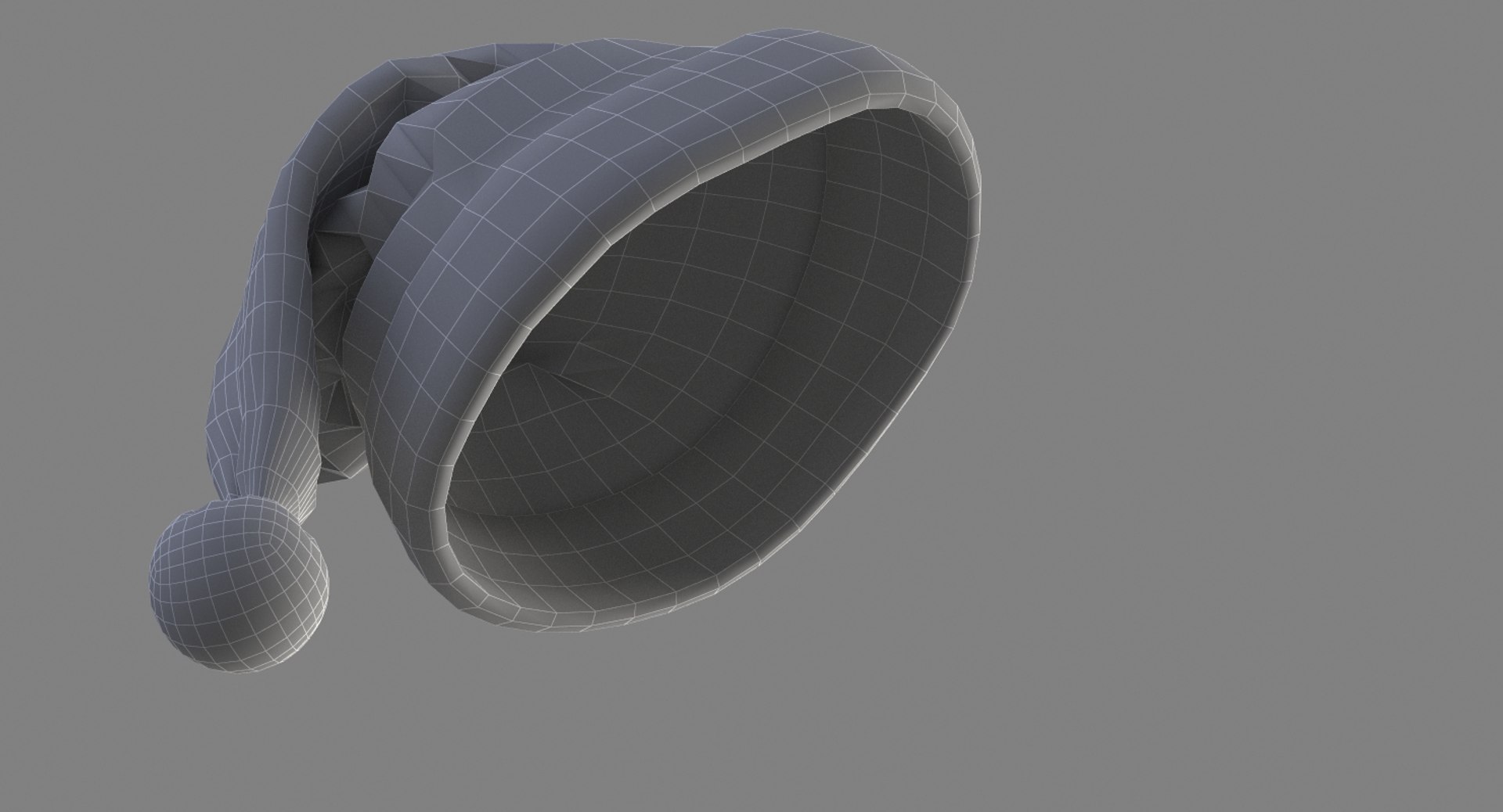 3d Model Of Realistic Santa Claus Hat