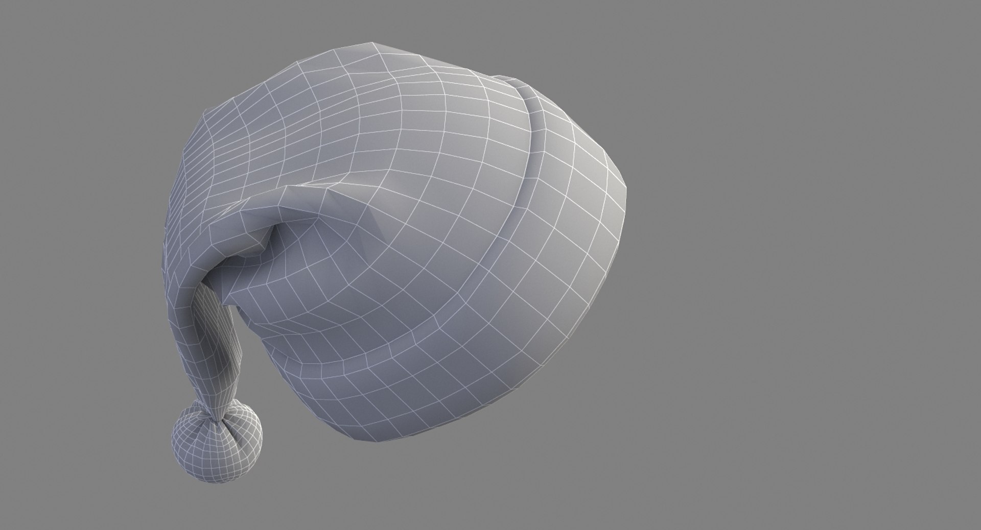 3d Model Of Realistic Santa Claus Hat