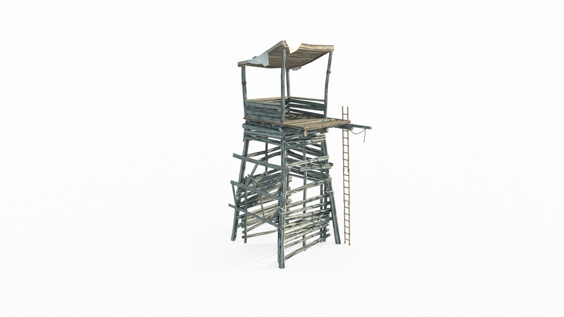 Ancient watchtowers model - TurboSquid 2177784