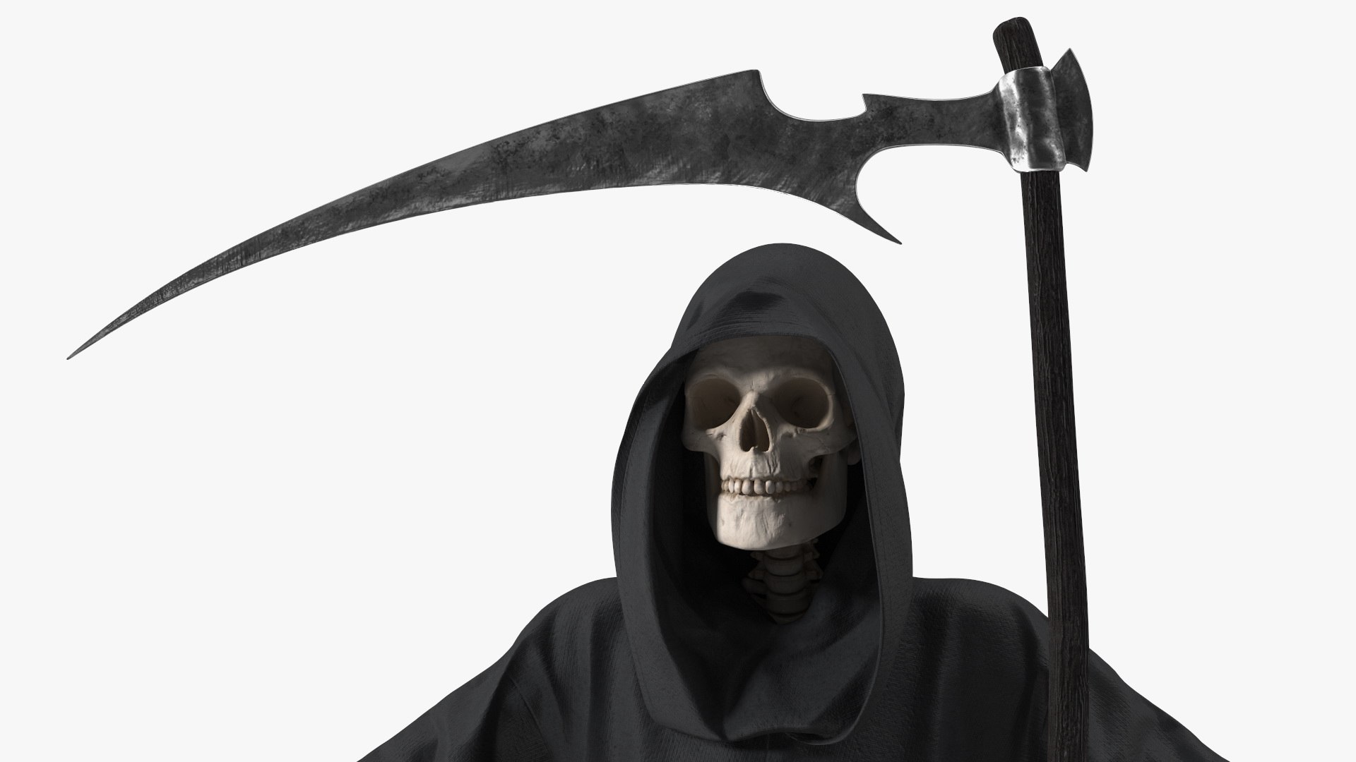 Death Character with Scythe Set 3D model - TurboSquid 1800556