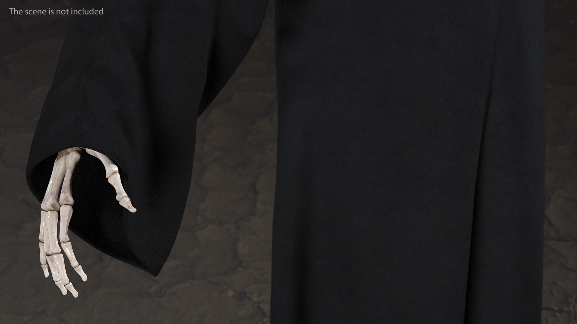 Death Character with Scythe Set 3D model - TurboSquid 1800556