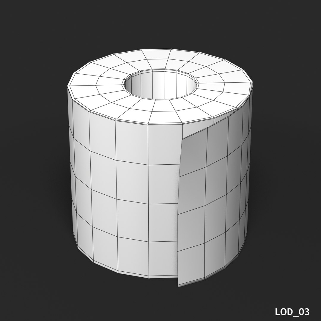 Toilet Paper 3d 3ds