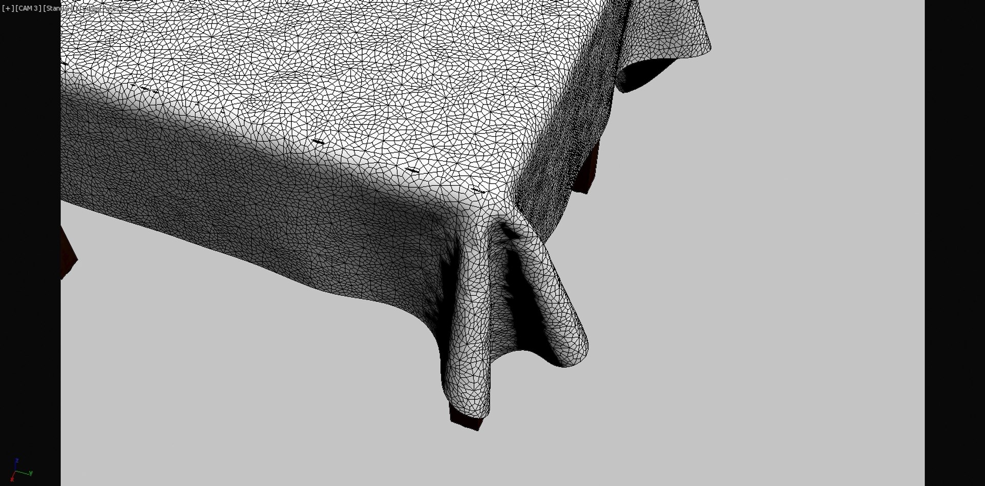 3D Table Cloth 76cm X Model - TurboSquid 1614853