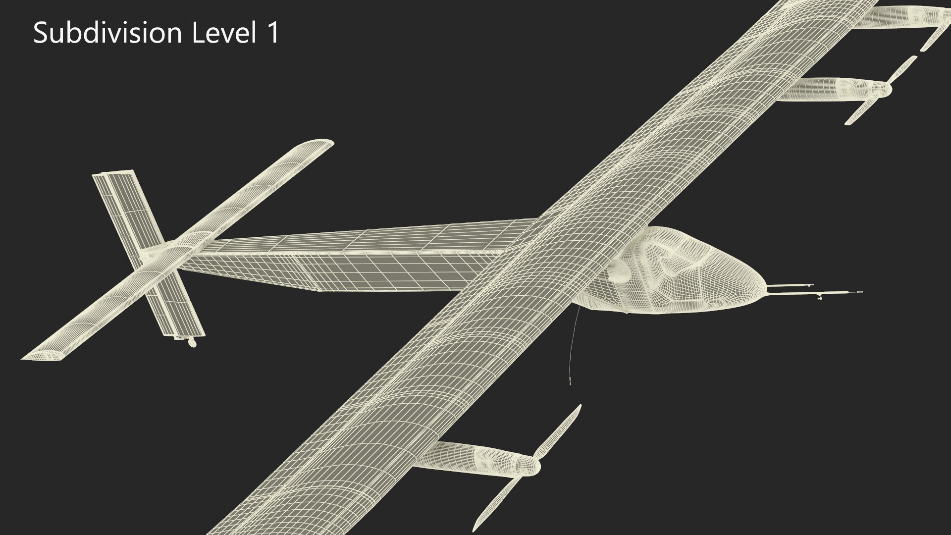 3D Solar Cargo Airplane Blue Rigged Model - TurboSquid 2267500