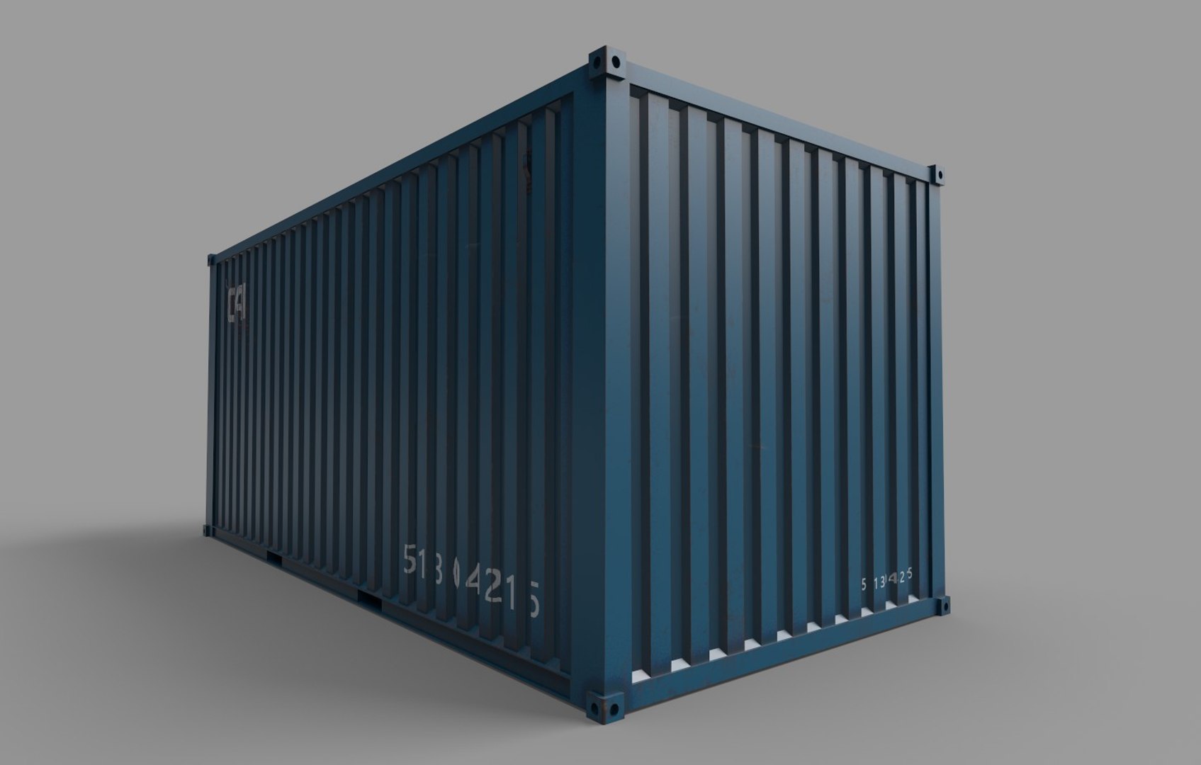 Polygons Container 3D Model - TurboSquid 1473978