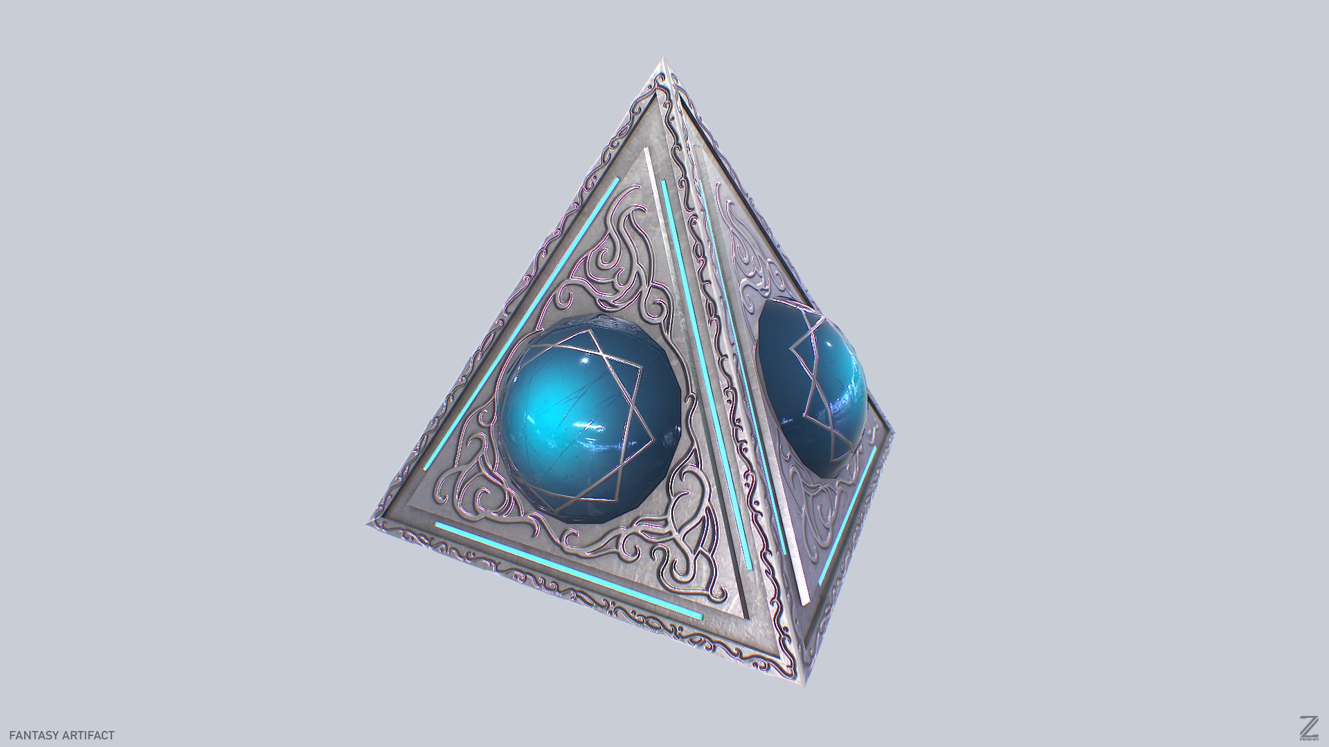 3D Fantasy Artifact Model - TurboSquid 2224637