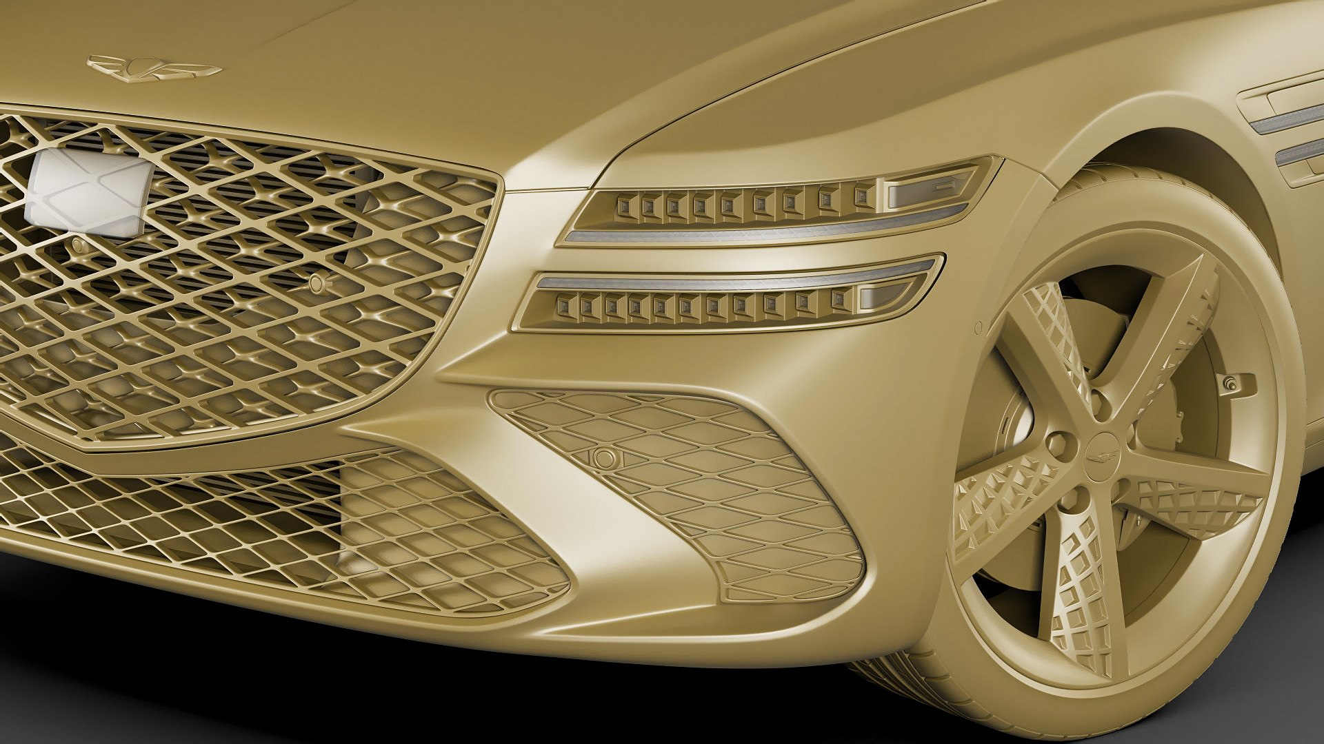 3D Model Genesis G80 Sport 2025 - TurboSquid 2346902