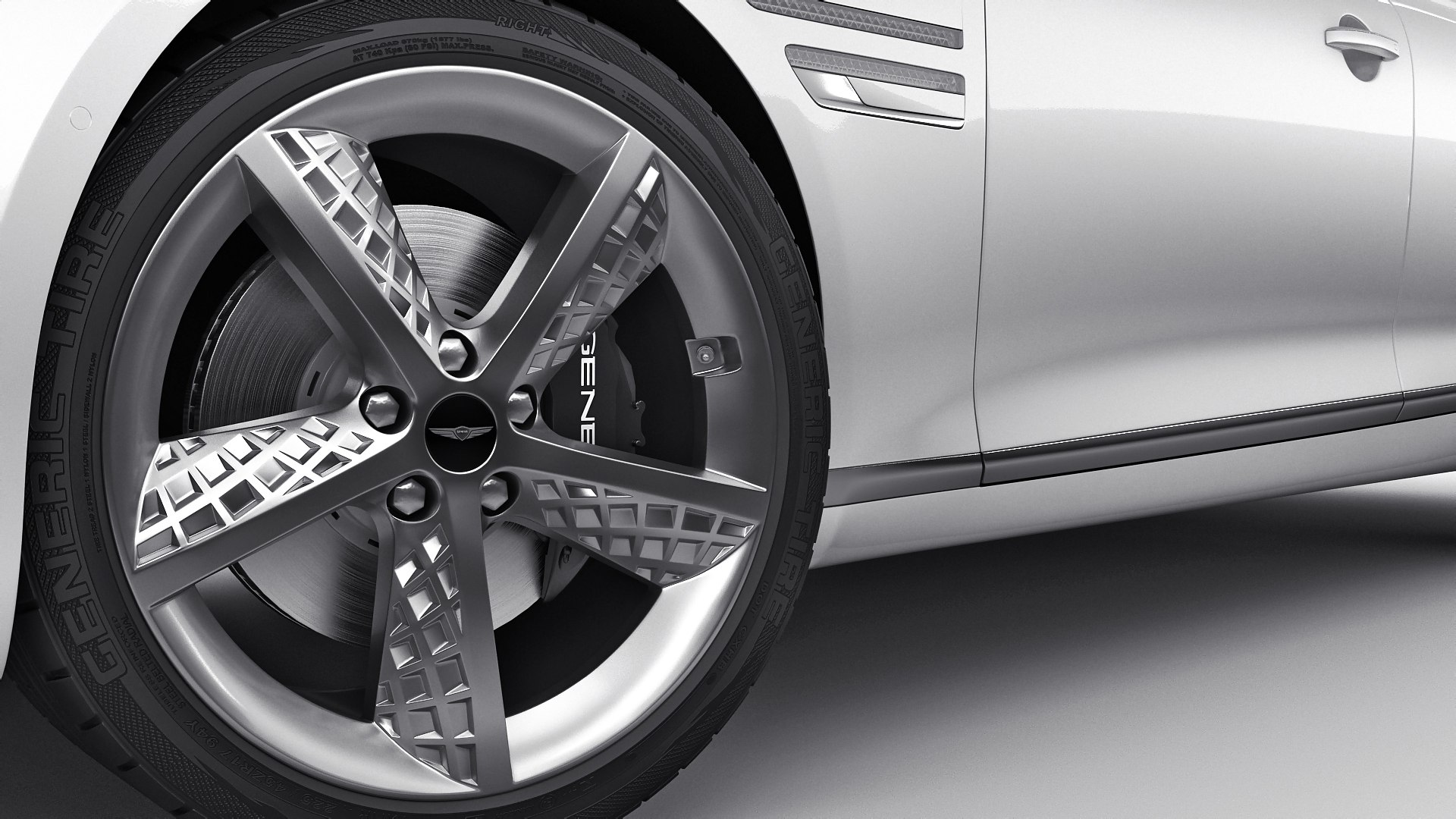 3D Model Genesis G80 Sport 2025 - TurboSquid 2346902