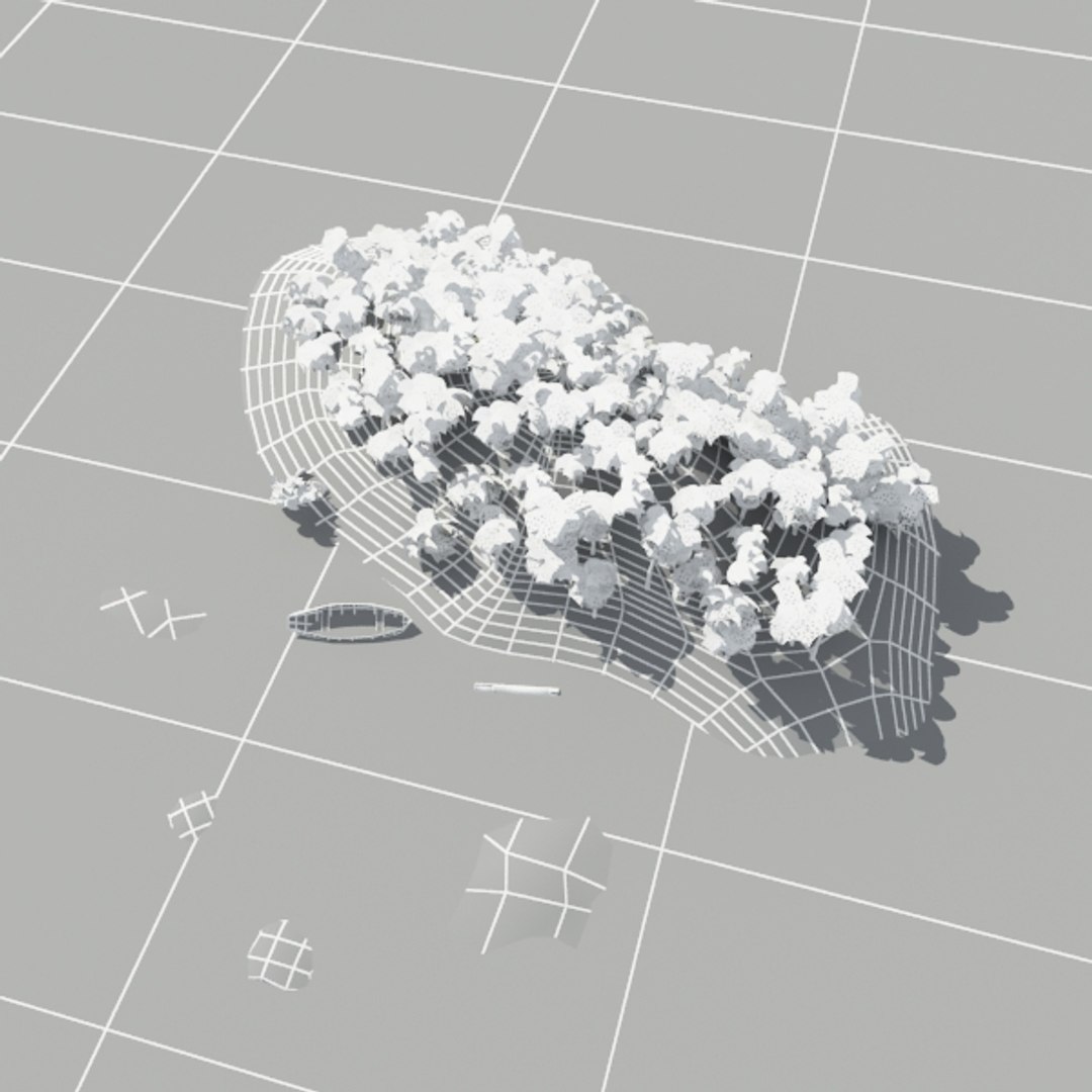 3d island land model