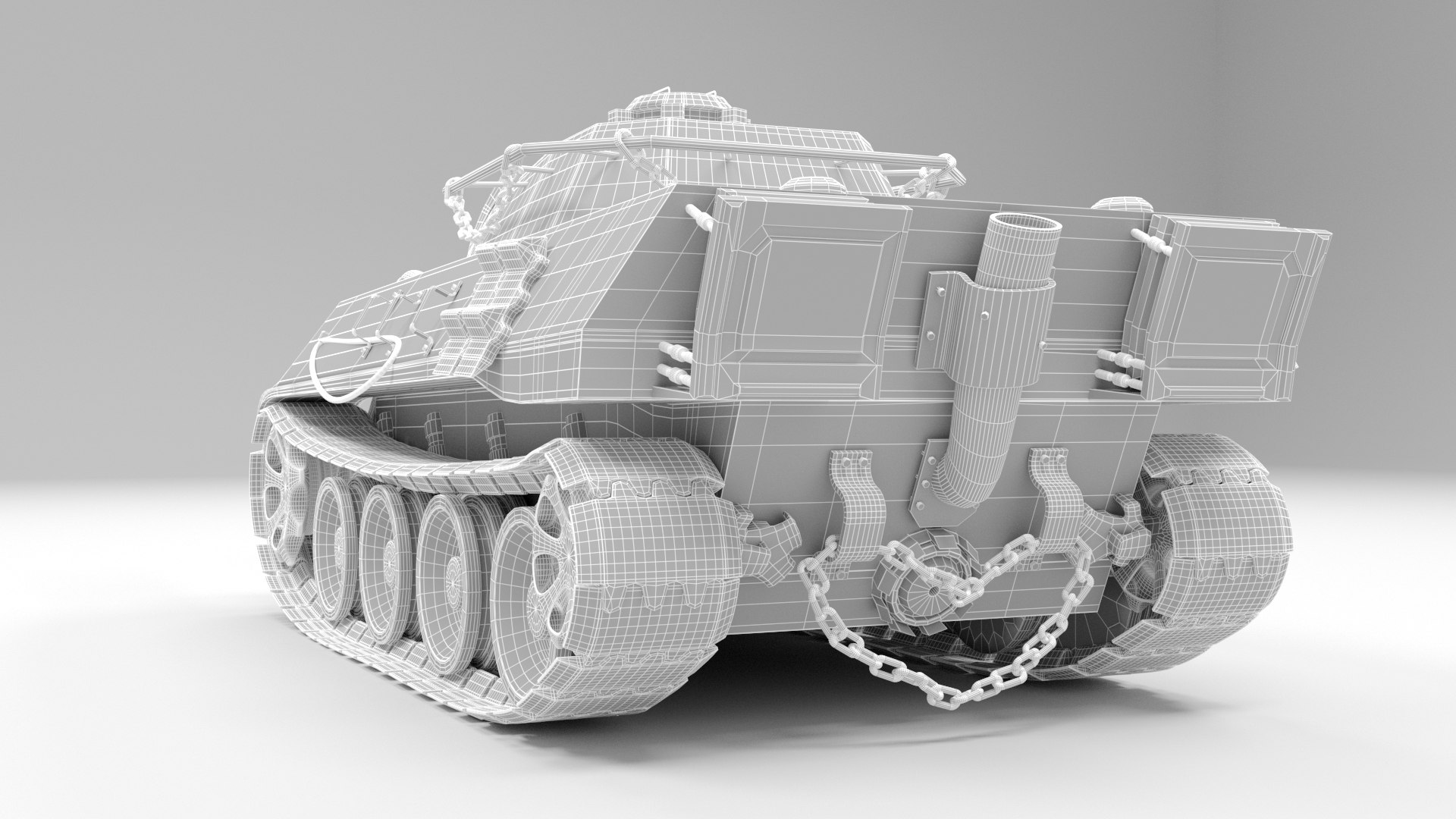 Tank 3D Model - TurboSquid 1690936