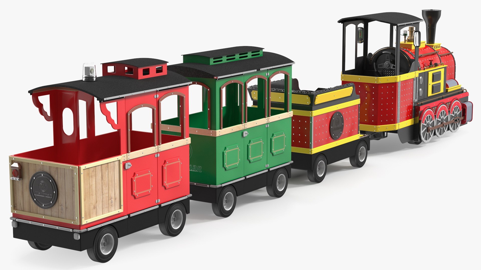 Wattman Mini Express Children Train model - TurboSquid 2058131