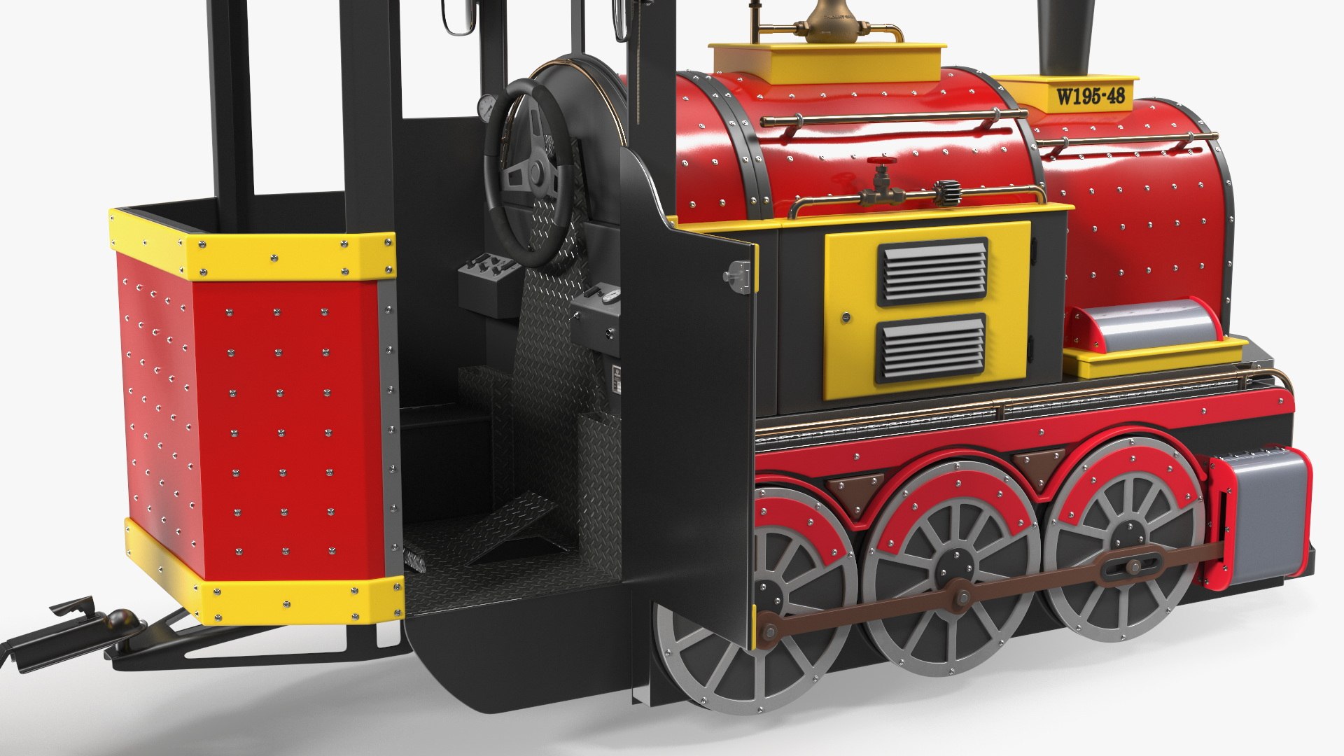 Wattman Mini Express Children Train model - TurboSquid 2058131