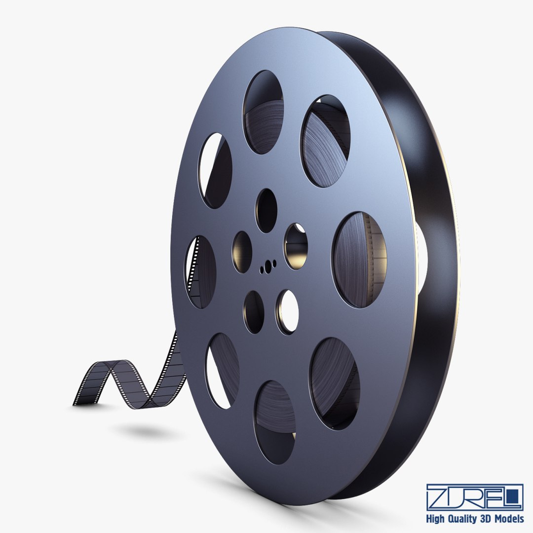Video Film Reel 35mm 3D Model - TurboSquid 1217366
