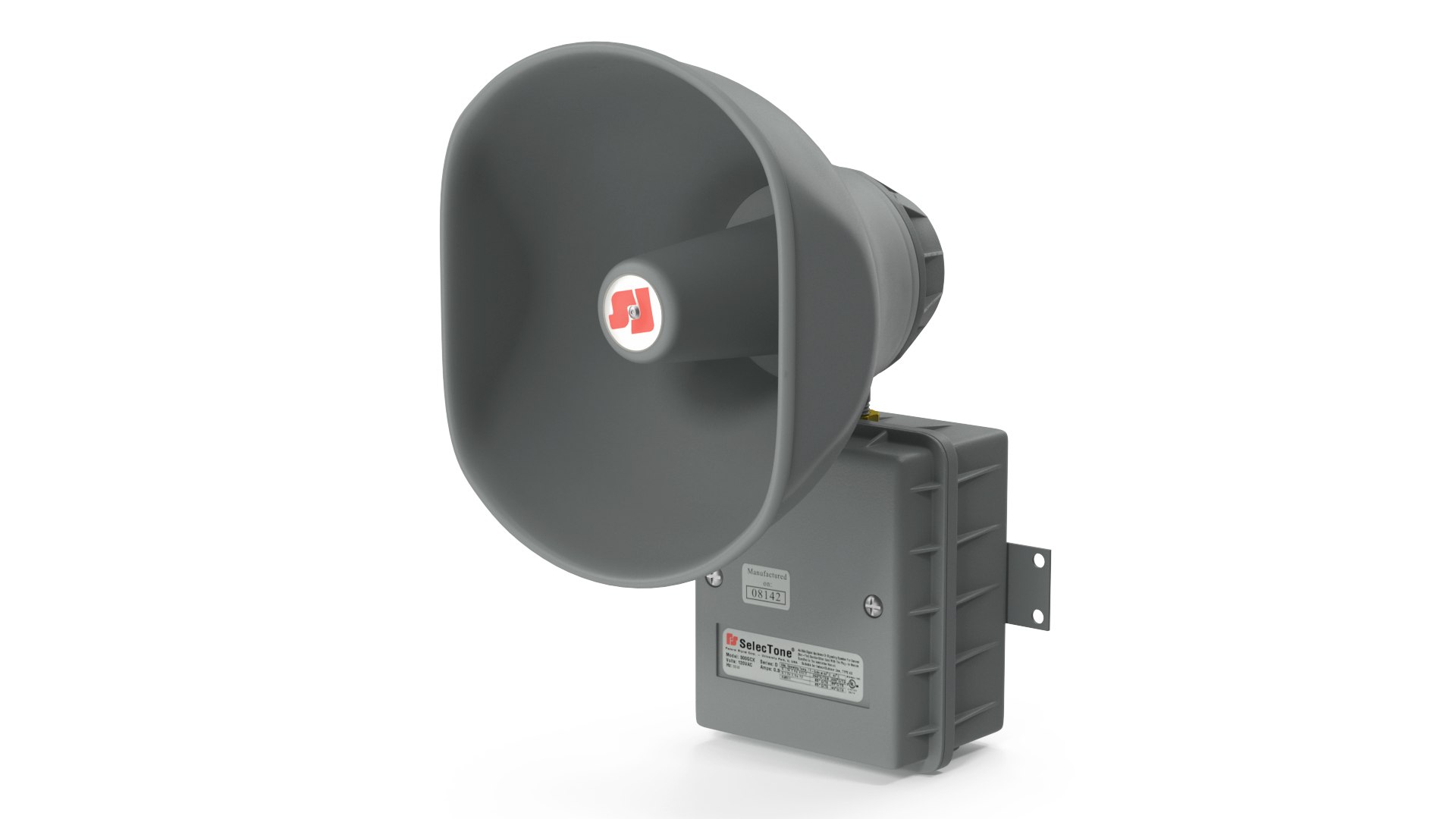 Audible Signaling Device Federal Signal 300GCX 3D model - TurboSquid ...