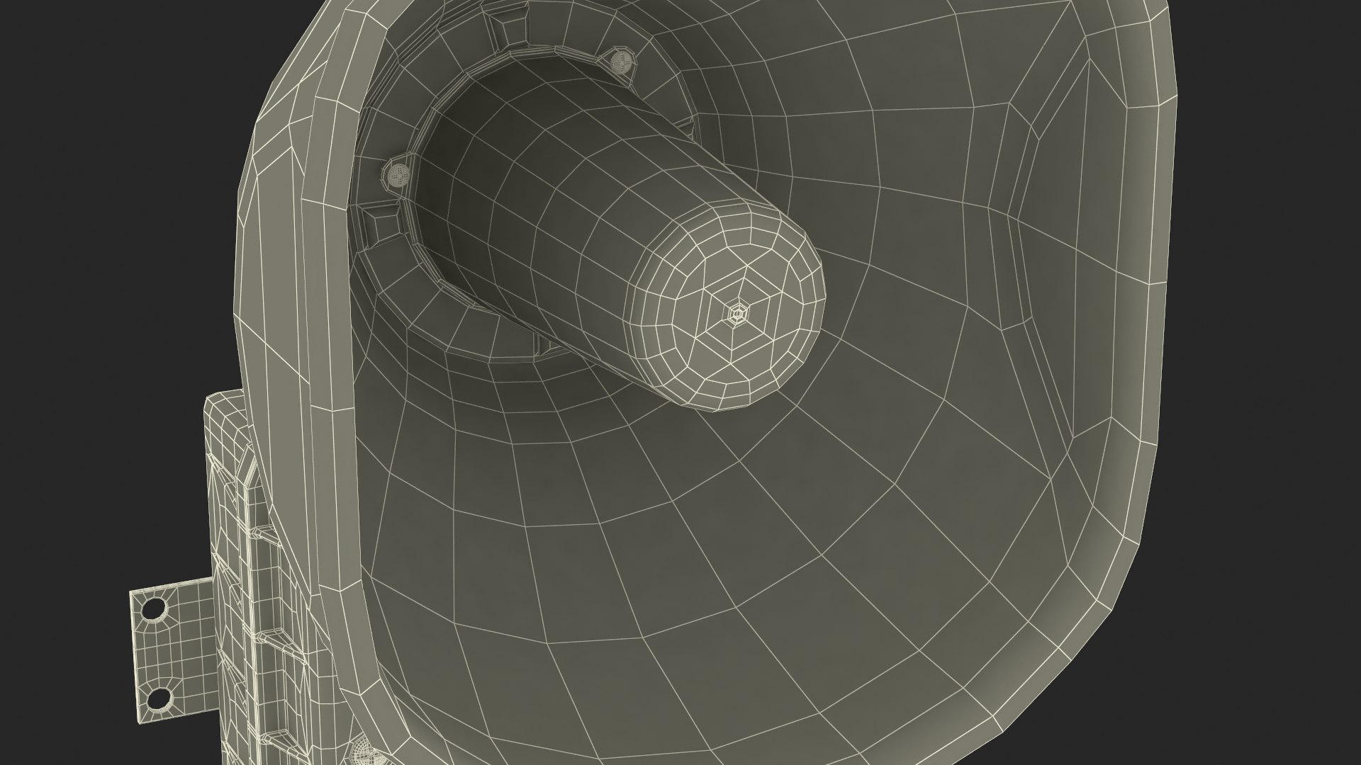 Audible Signaling Device Federal Signal 300GCX 3D Model - TurboSquid 2027219