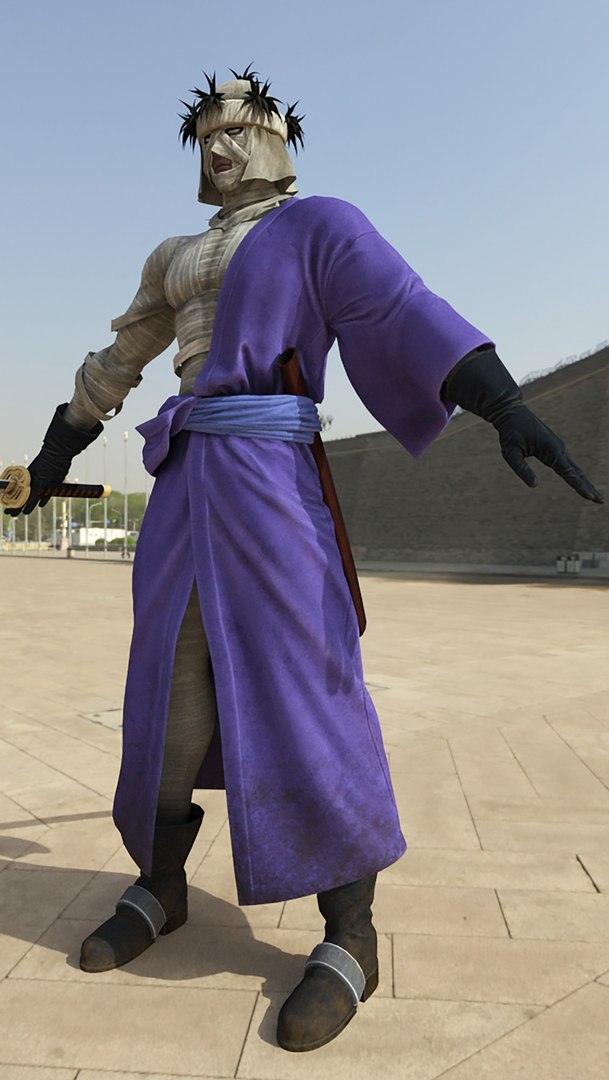 Samurai X - Makoto Shishio Model - TurboSquid 2357976
