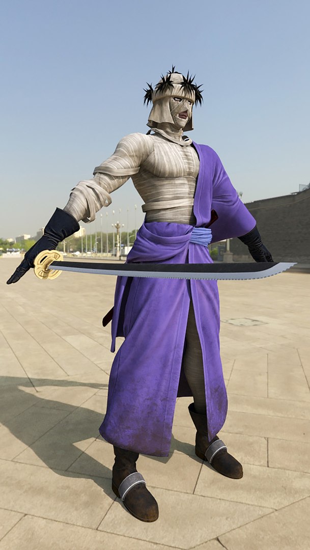 Samurai X - Makoto Shishio Model - TurboSquid 2357976