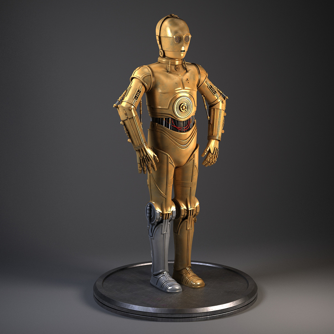 3ds Star Wars C3po Droid