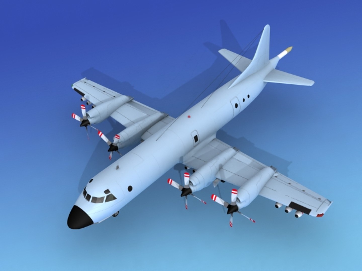 3d model orion lockheed p-3