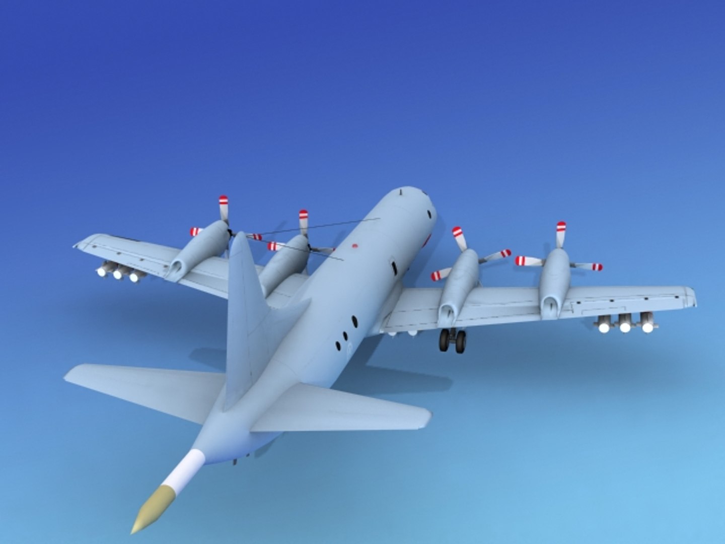 3d model orion lockheed p-3