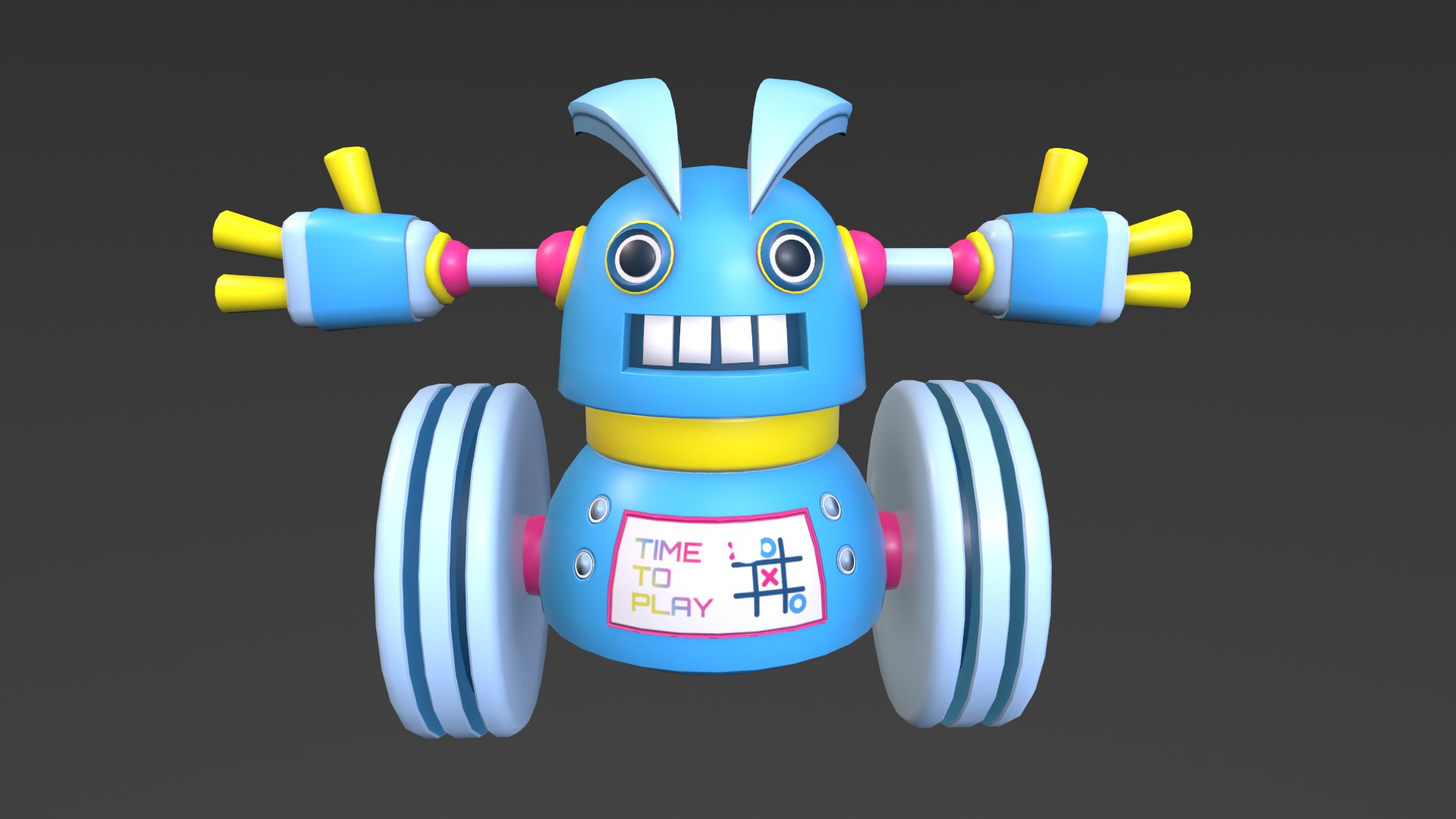 Toy Robot 3D Model - TurboSquid 1781910
