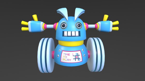 Toy Robot 3d Model Turbosquid 1781910