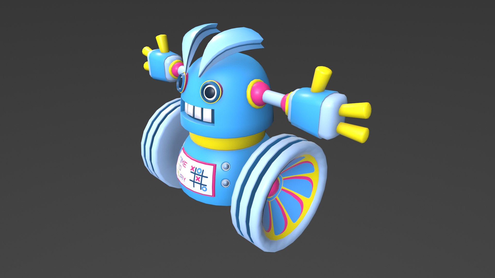 Toy Robot 3D Model - TurboSquid 1781910