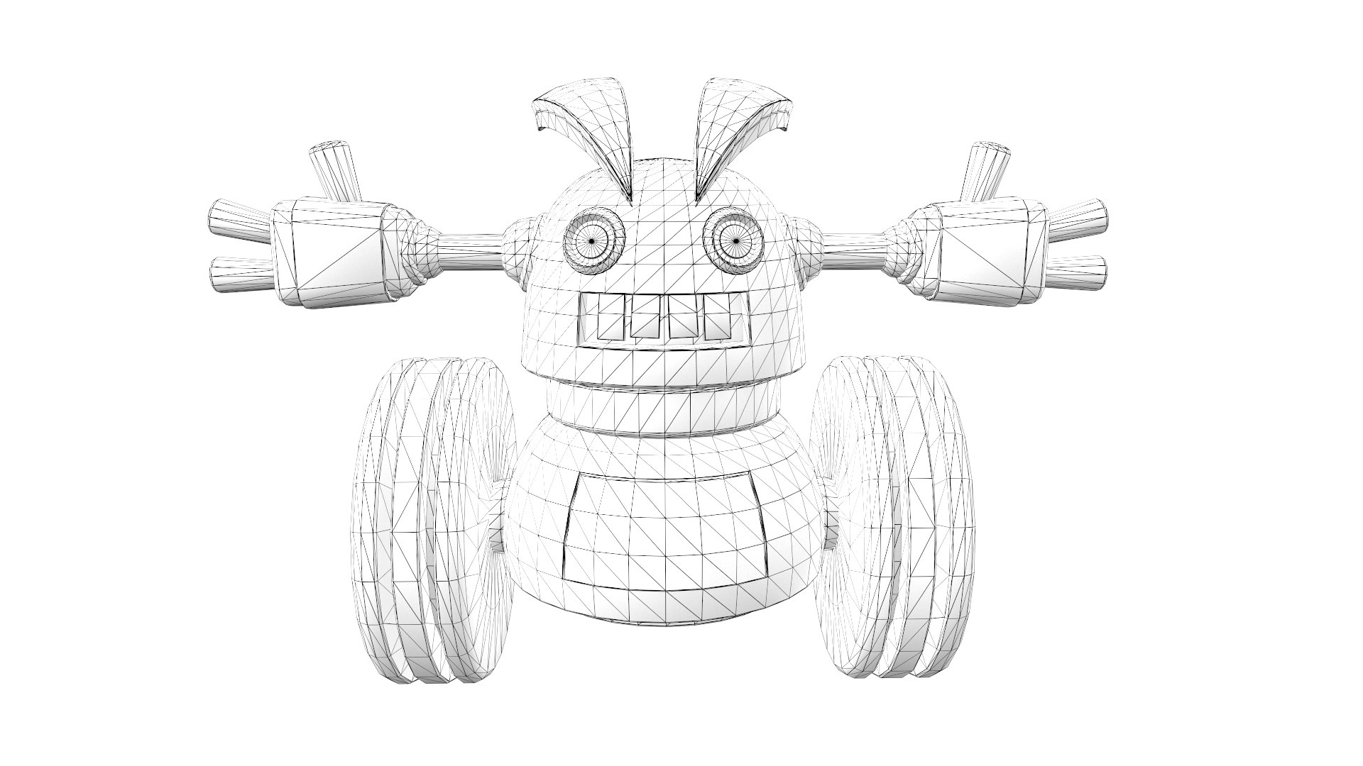 Toy Robot 3D Model - TurboSquid 1781910
