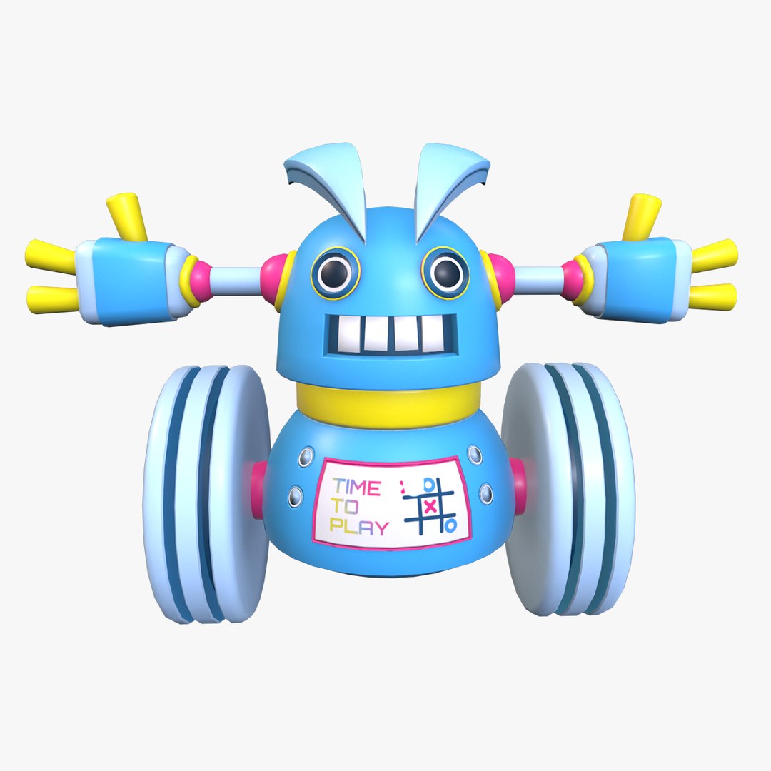 Toy Robot 3D Model - TurboSquid 1781910