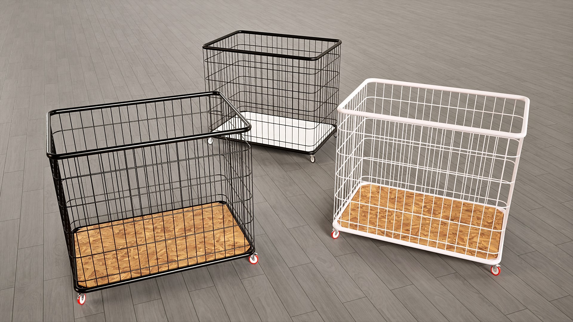 Industrial Goods Transport Trolley 3D Model - TurboSquid 1923831