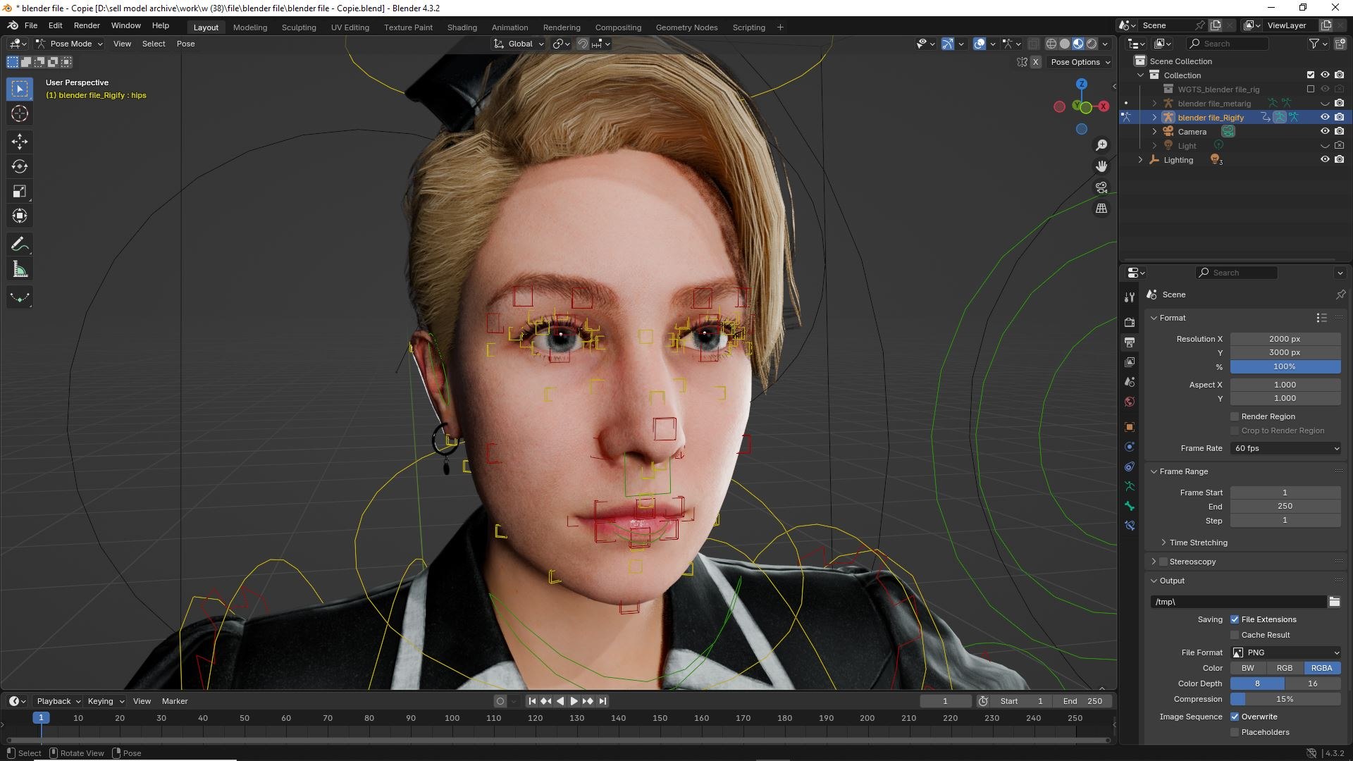 3D Model Vintage Housekeeper Woman Game Ready Model - TurboSquid 2398258