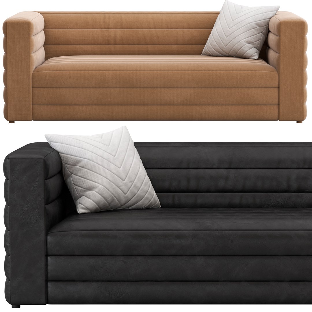 3D Model CB2 Strato 2-seater Sofa - TurboSquid 2165498