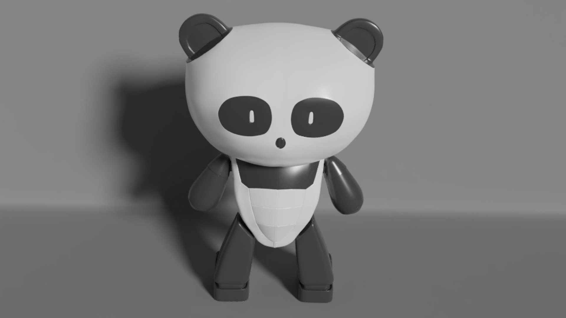 3D Panda Bear Guy - TurboSquid 1269574