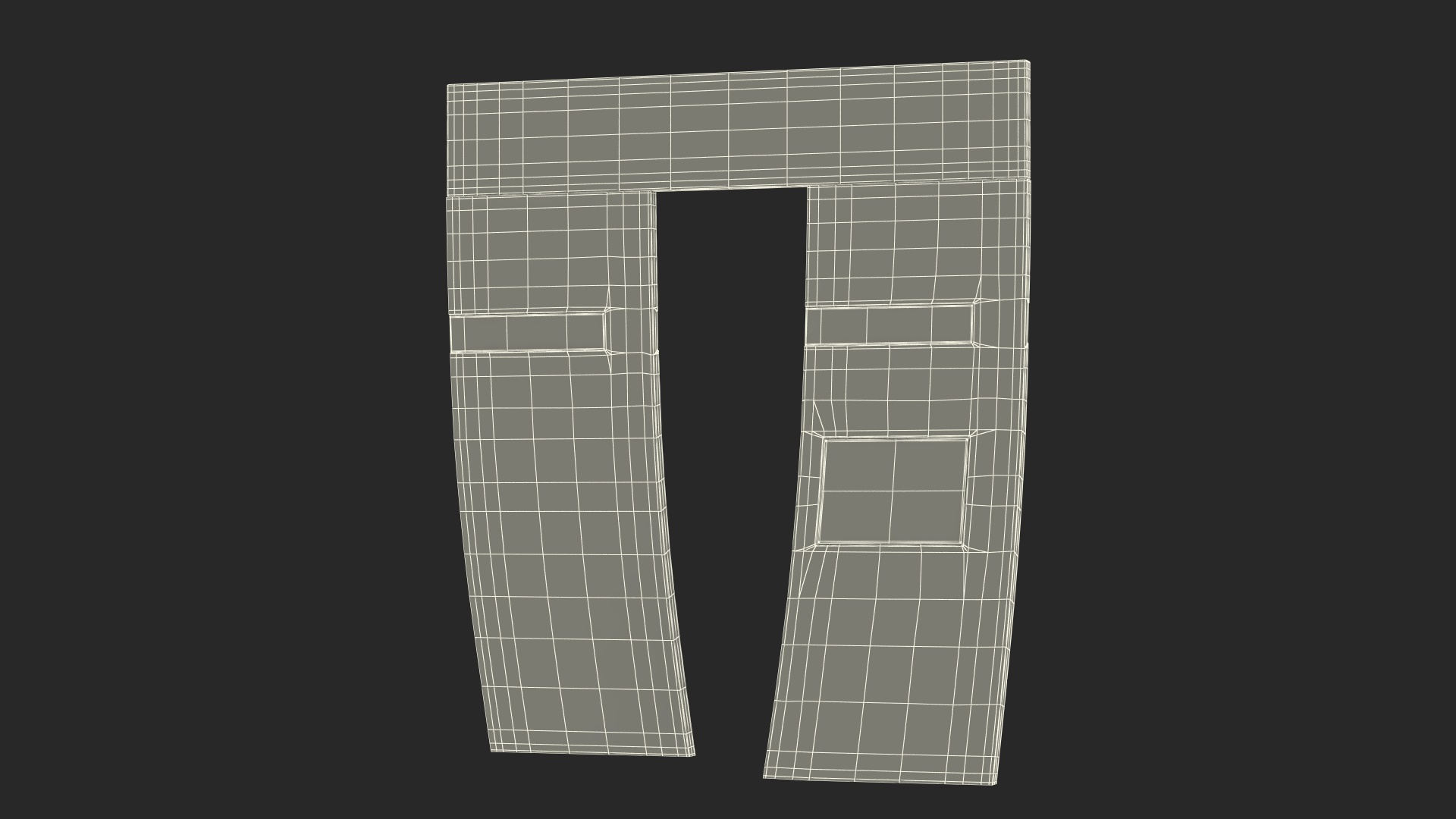 Poland Germany Border Gate 3D Model - TurboSquid 2007464