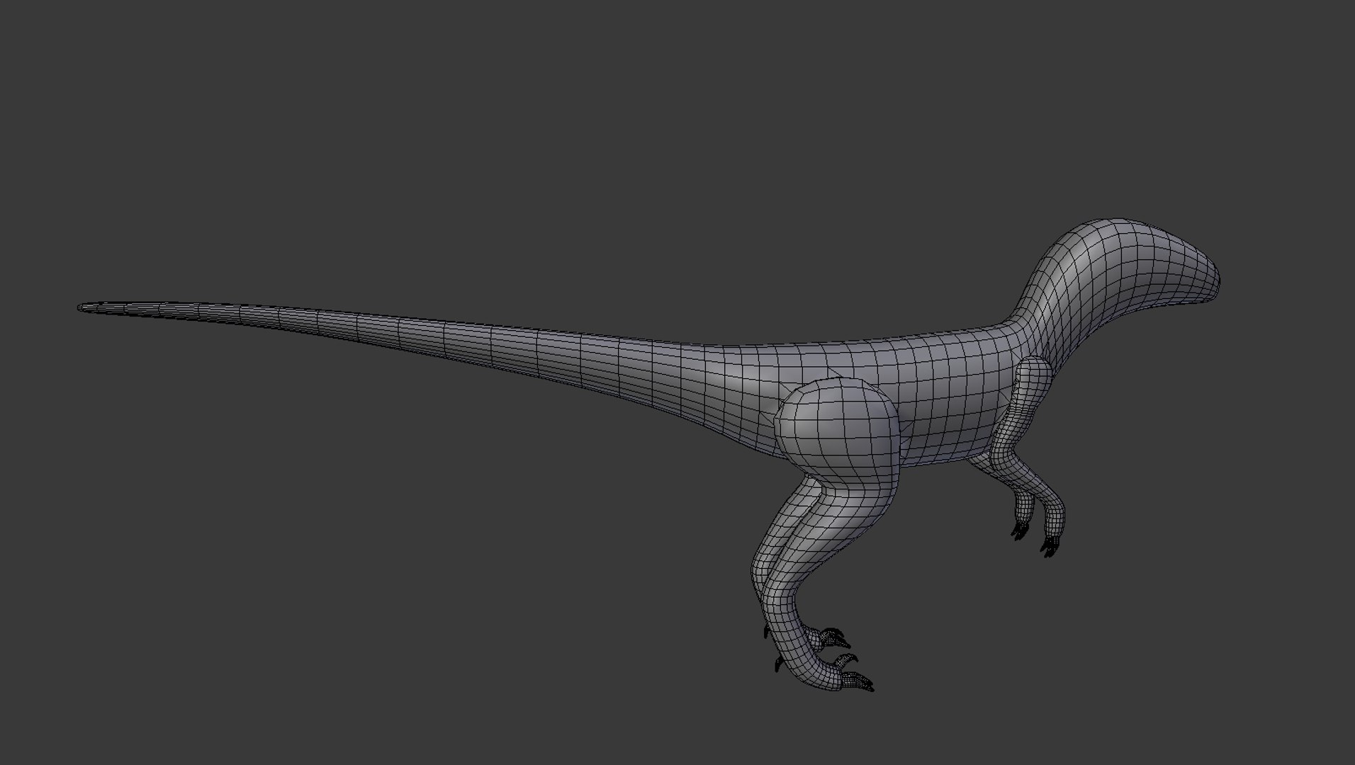 Raptor Base Mesh Dinosaur 3ds Free