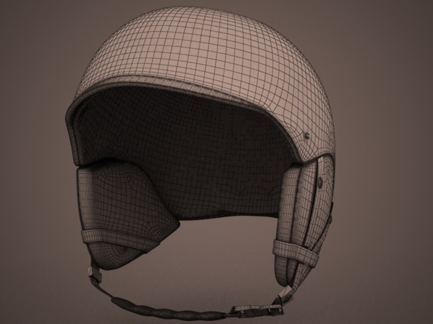 - Snowboard Helmet 3d Model