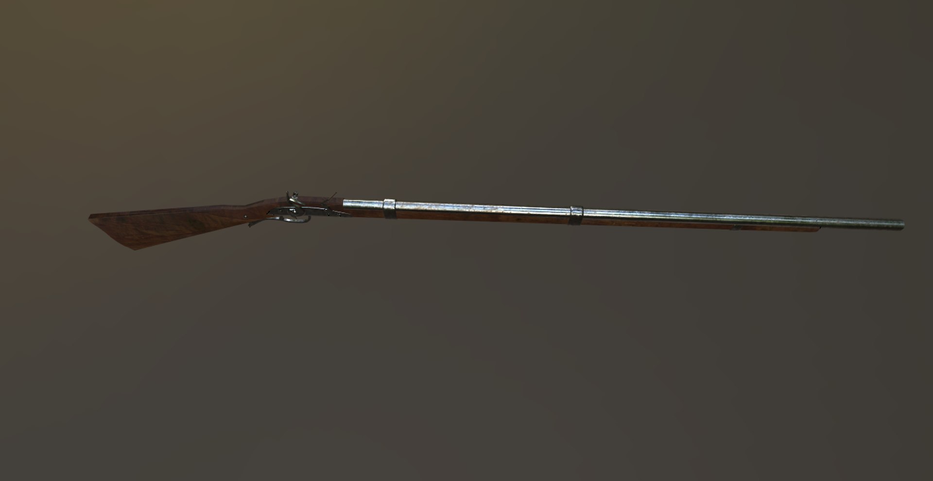 springfield 1842 3d obj