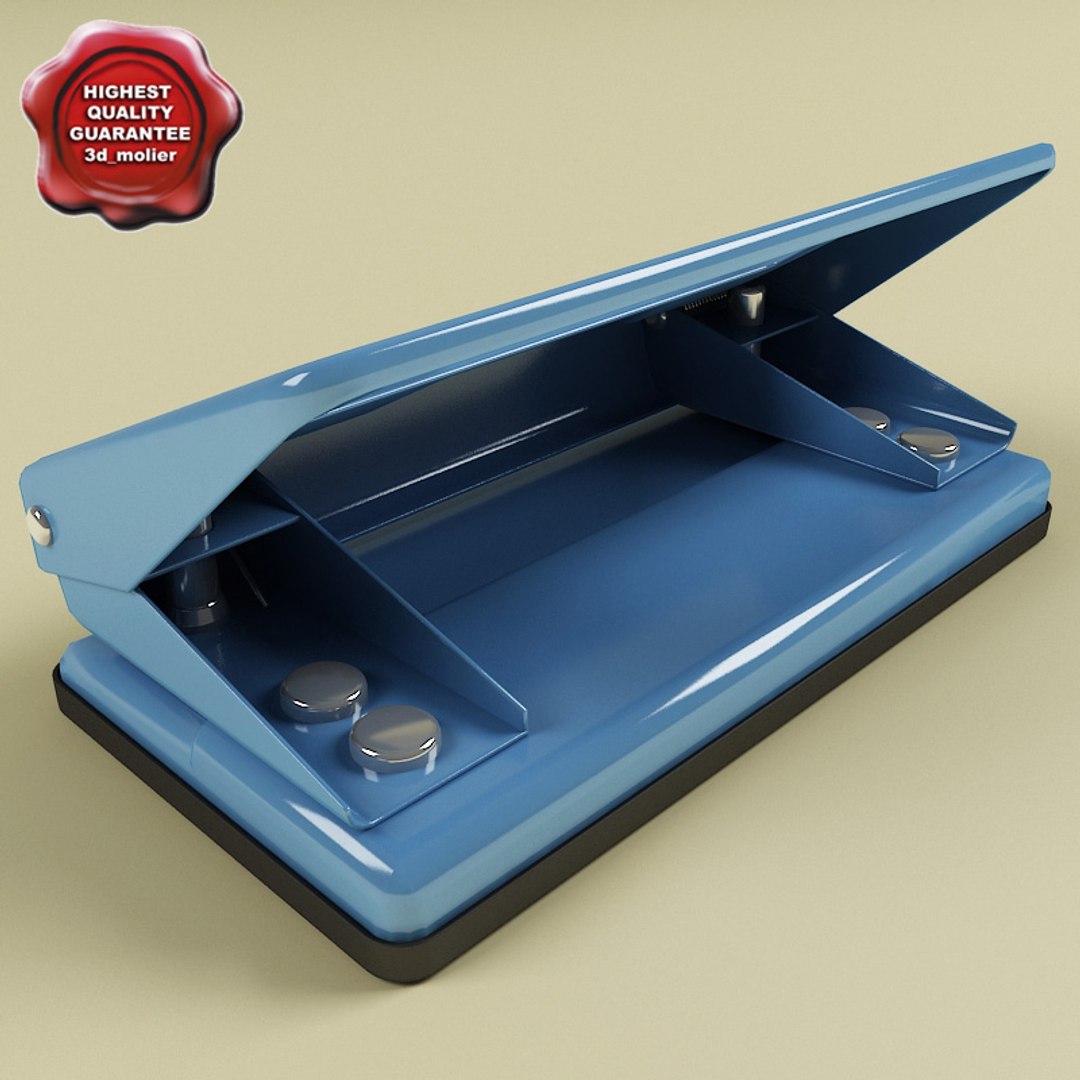 3d Hole Puncher Model