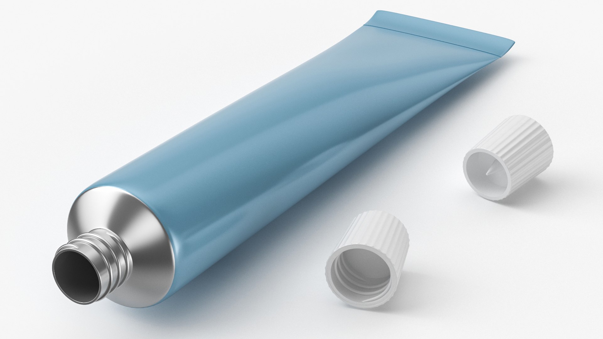 3D Model Medical Ointment Tube Set - TurboSquid 2169456