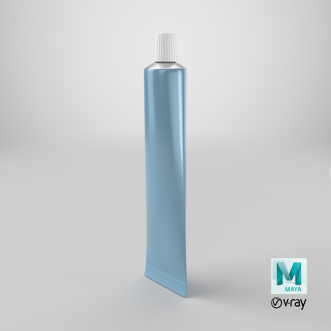 3D Model Medical Ointment Tube Set - TurboSquid 2169456
