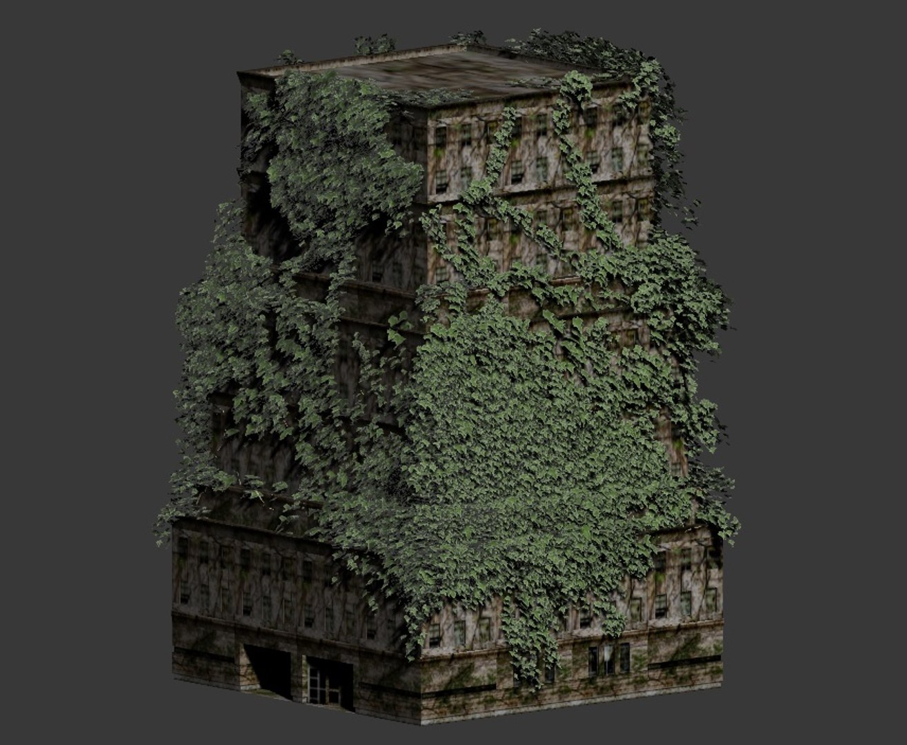 3d Model Ivy Building