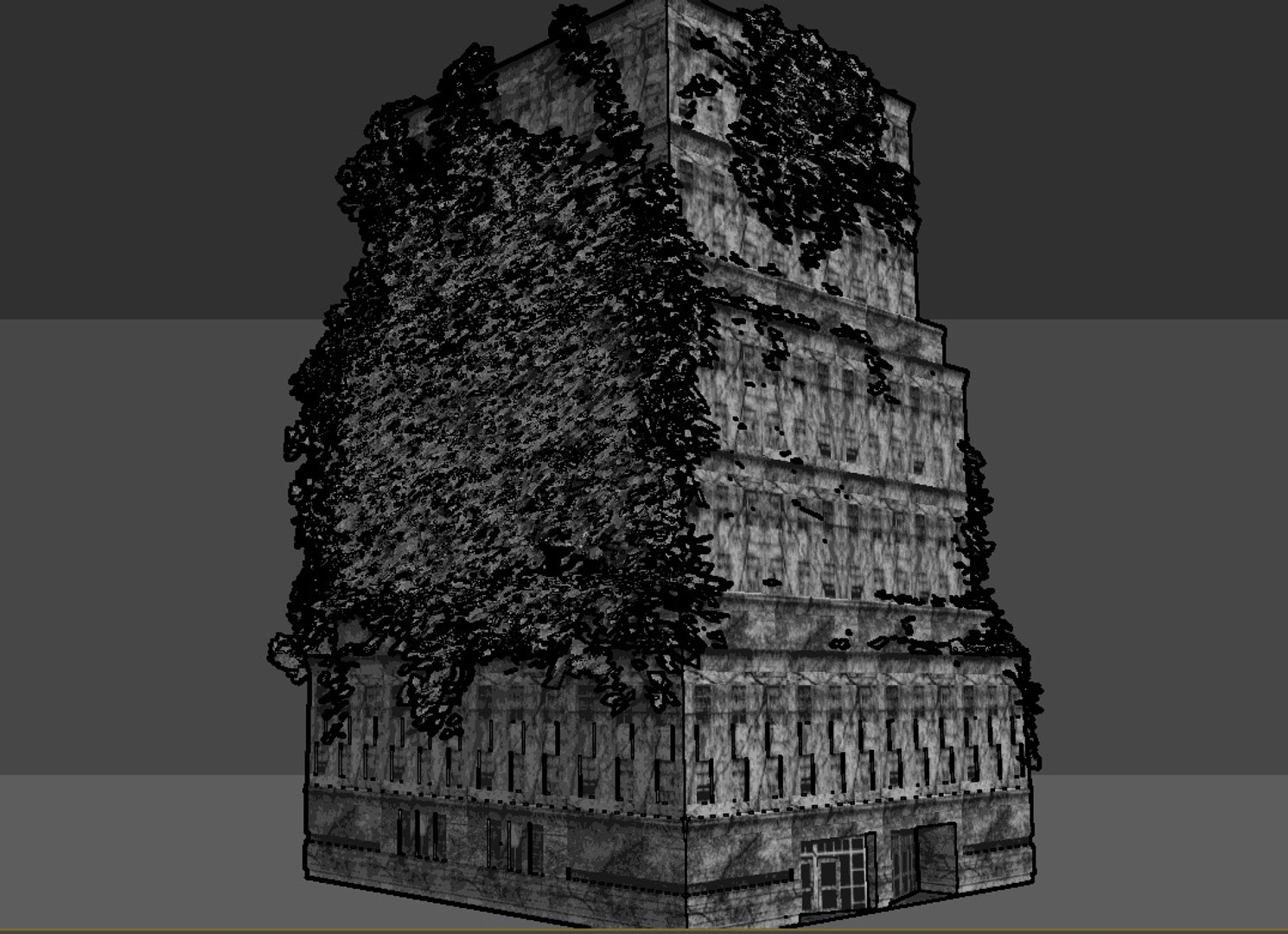 3d Model Ivy Building