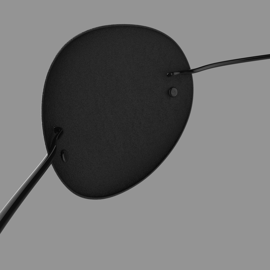 Eyepatch Head 3d 3ds