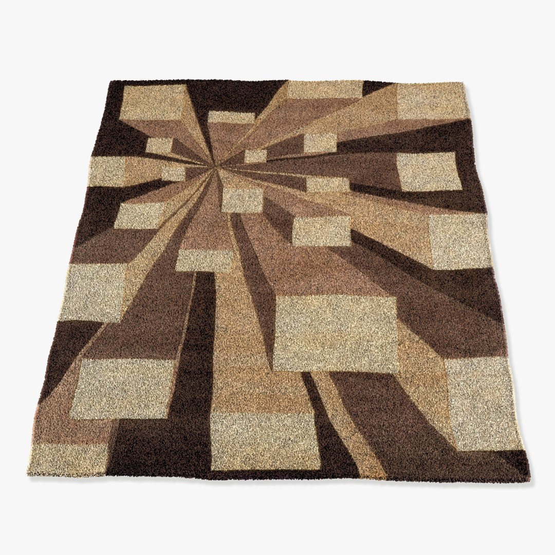 Momeni Rugs Abstract Nw128cot 3d Model