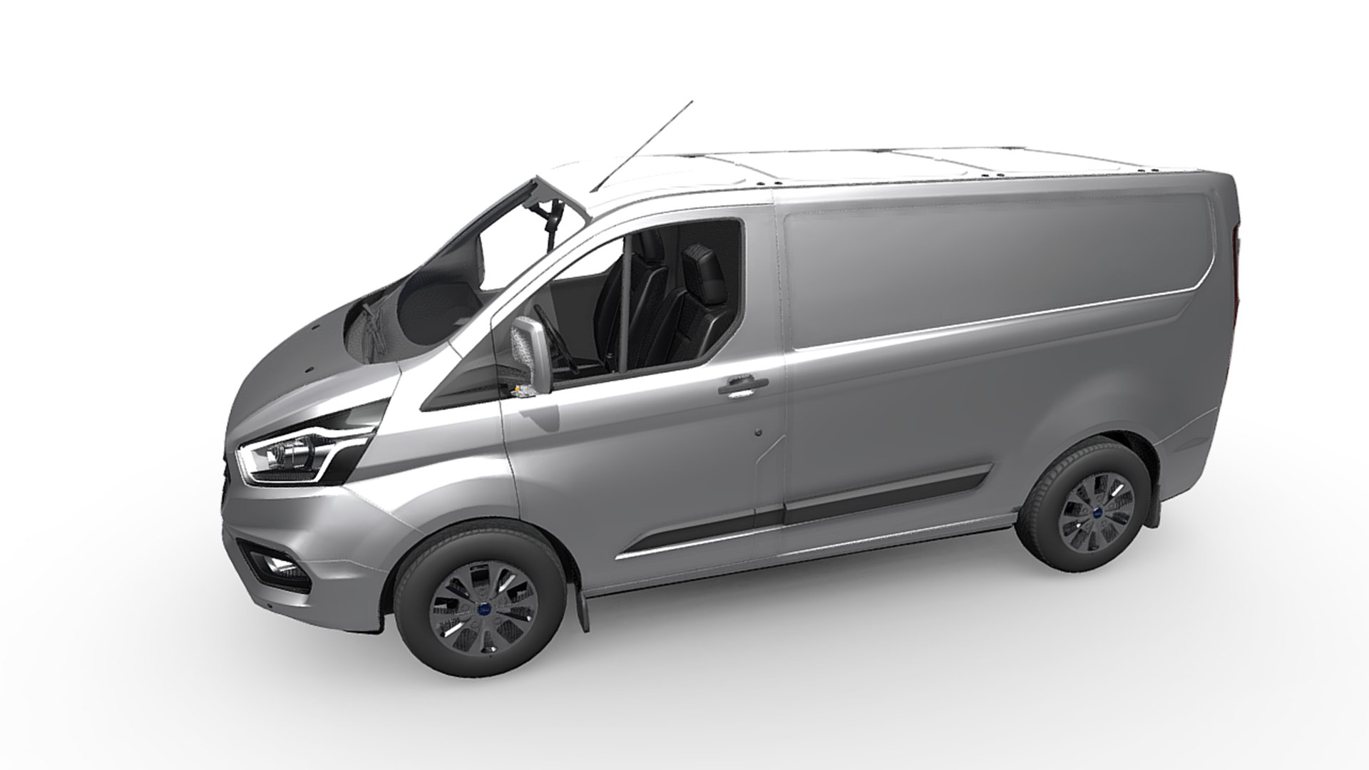 3D Ford Transit Custom Van - TurboSquid 2168578