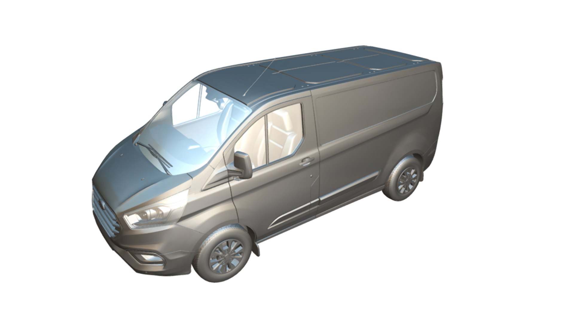 3D Ford Transit Custom Van - TurboSquid 2168578
