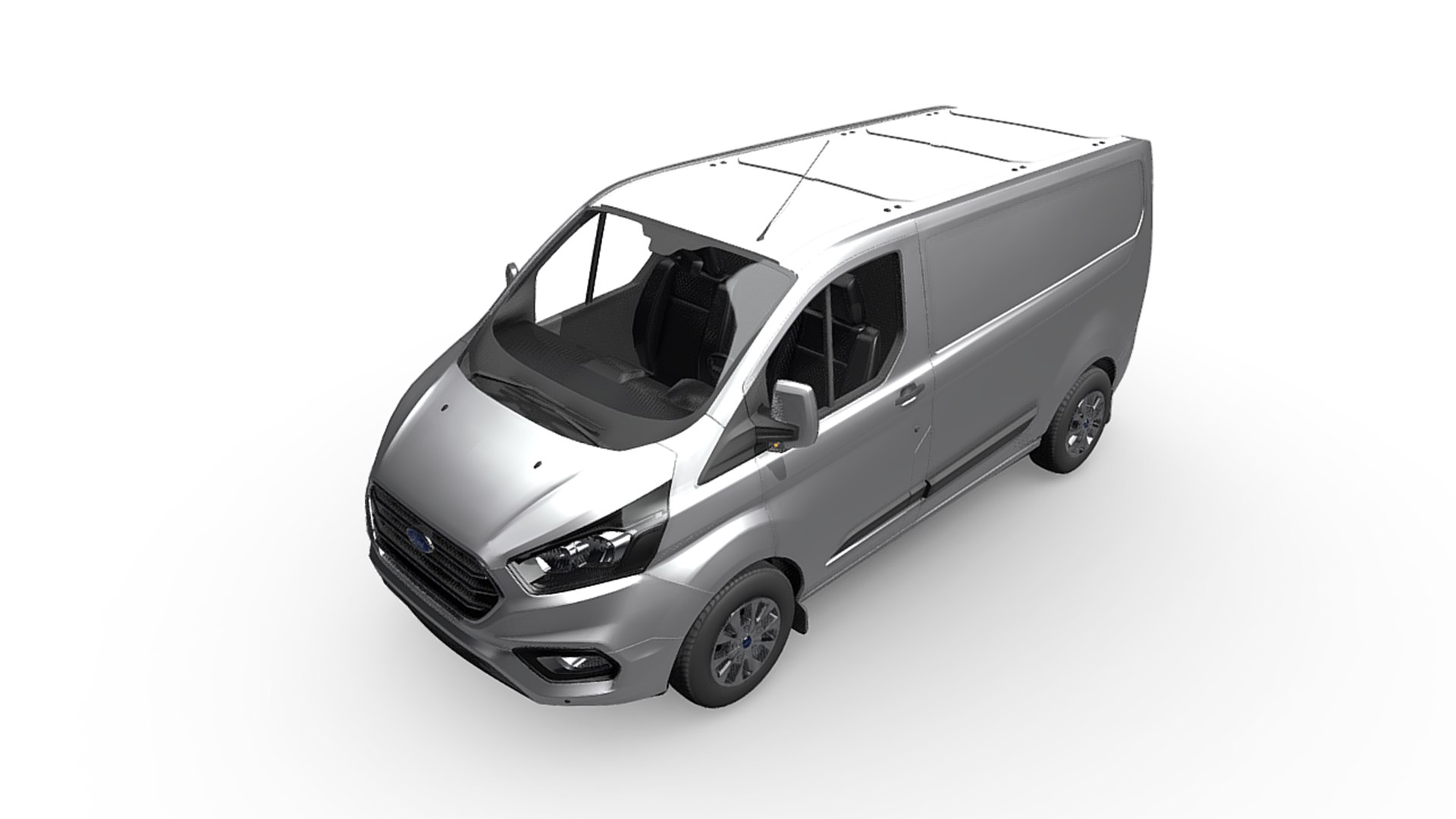 3D Ford Transit Custom Van - TurboSquid 2168578