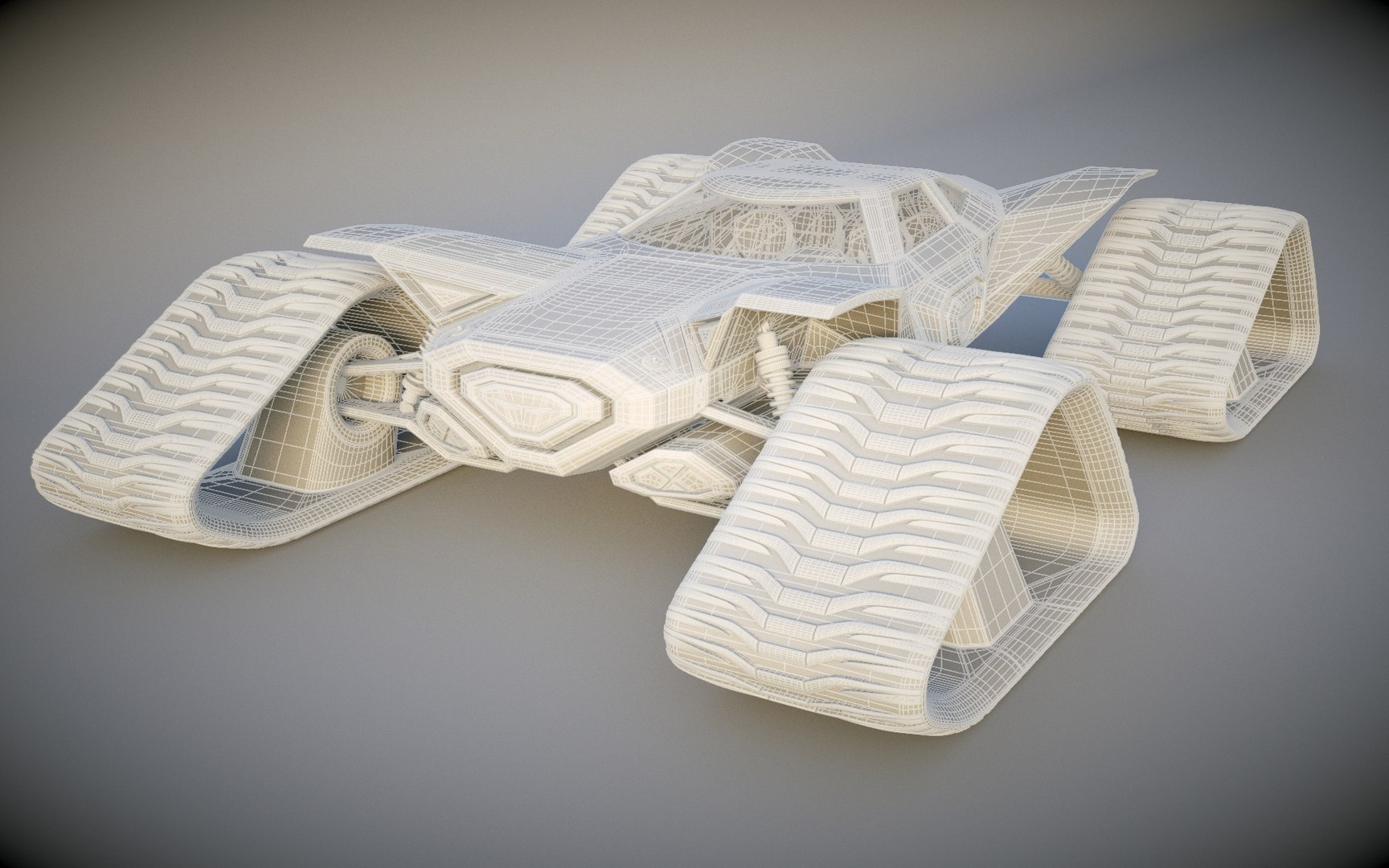 3d Model T Designed Tracks